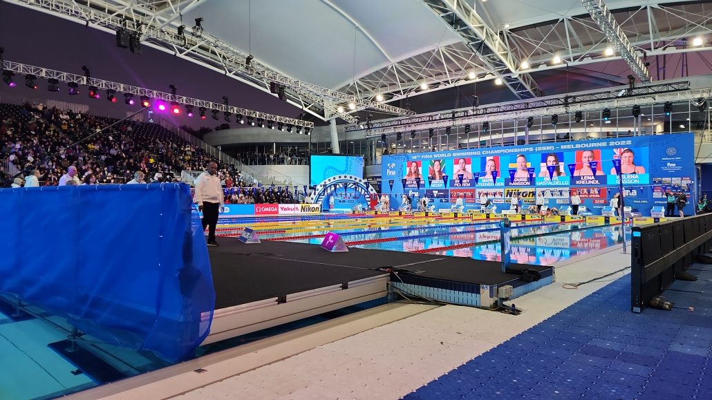 James & Alice at FINA - MP Sports Physicians